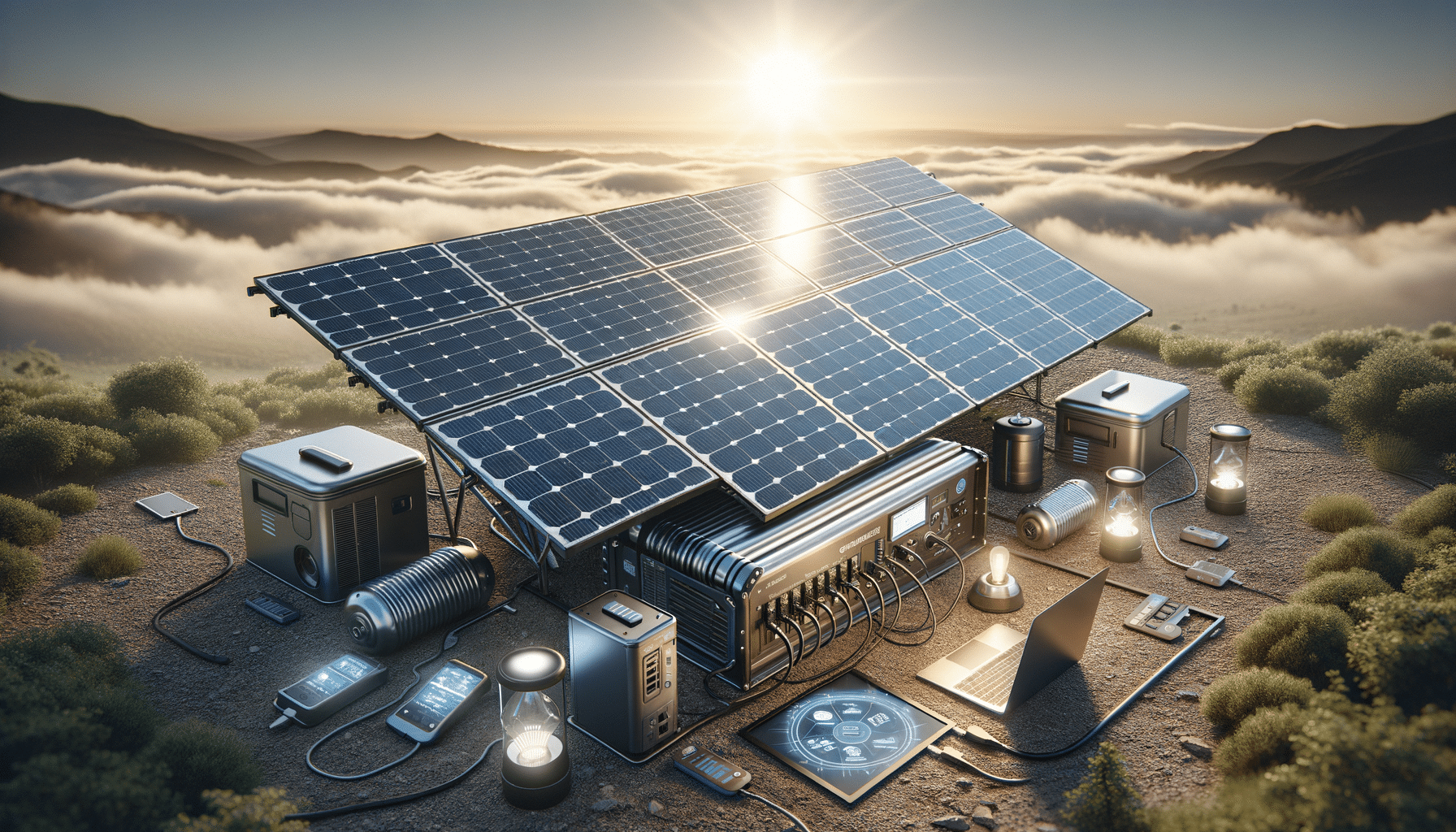 Utilisations du générateur solaire - Efficacité Electrique
